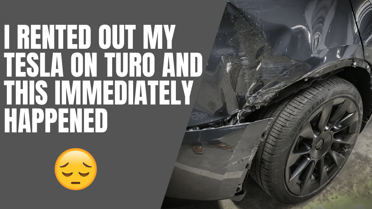 I Listed My Tesla on Turo Car Sharing and This Immediately Happened