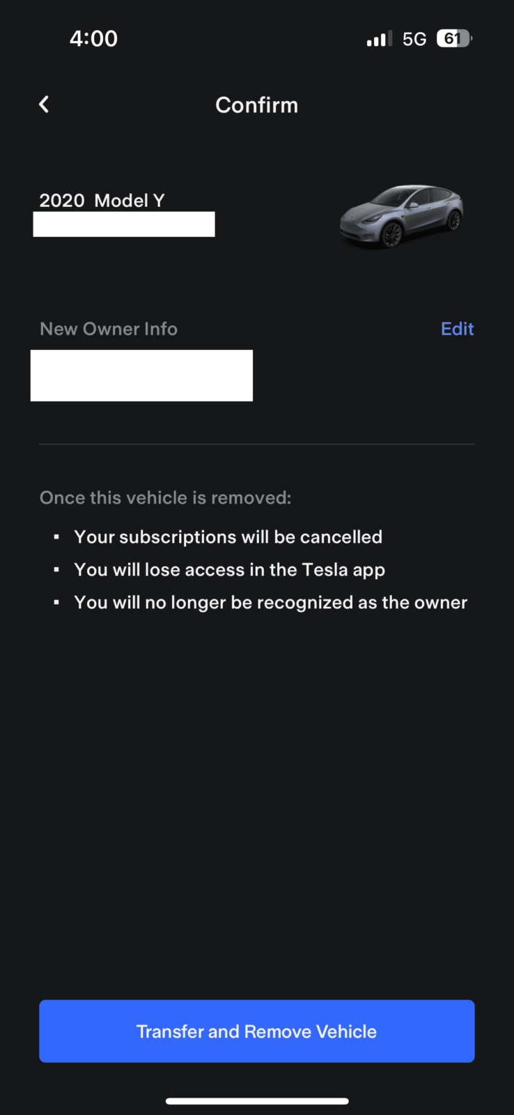 How to Sell a Tesla Privately and Transfer Tesla Ownership